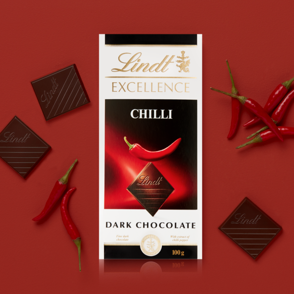 Excellence Chilli Dark 100g - Lindt Online Shop
