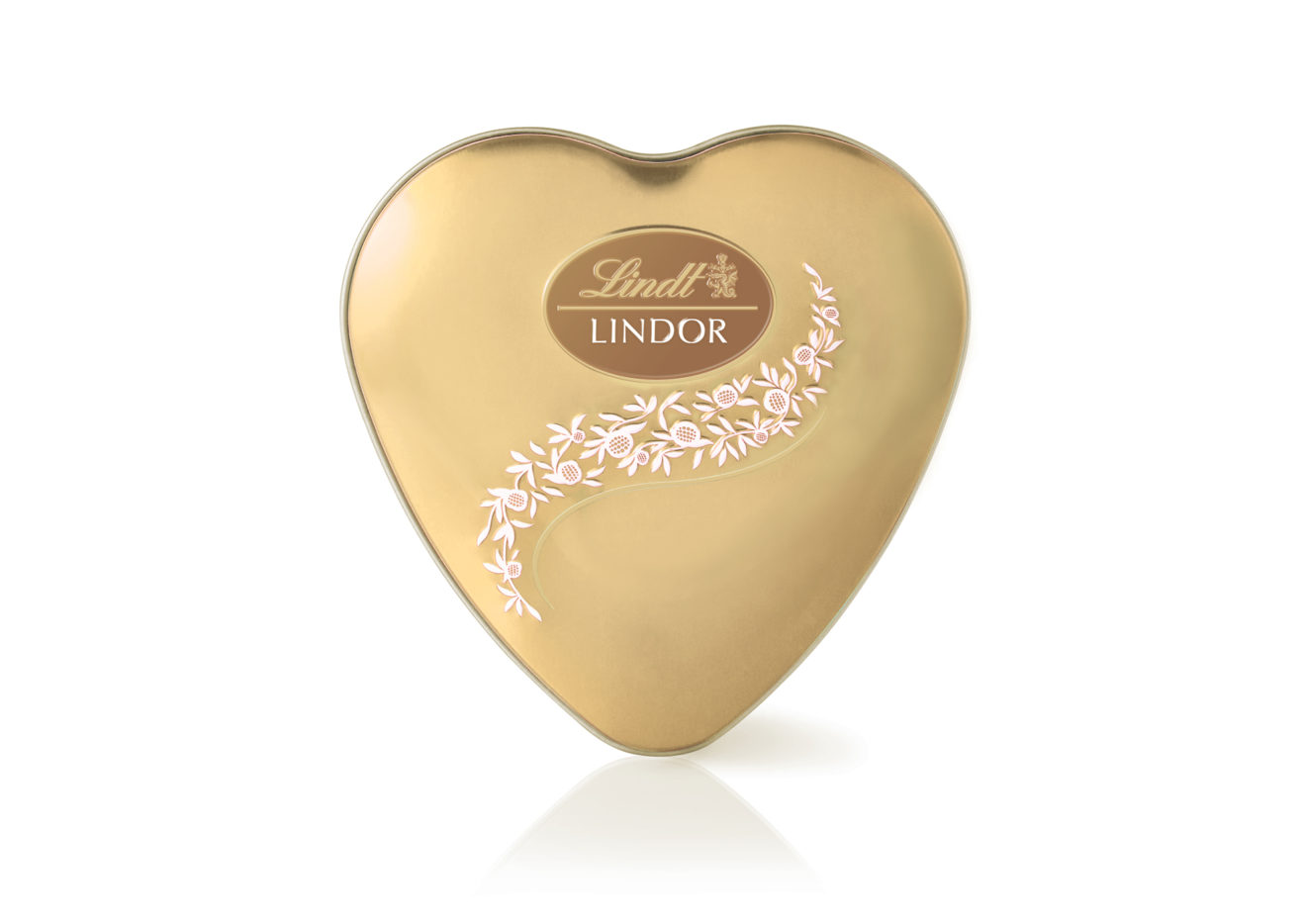 LINDOR Assorted Heart Tin 50g B2B - Lindt Online Shop