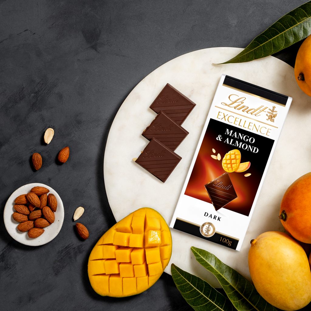 Excellence Mango & Almond 100g - Lindt Online Shop