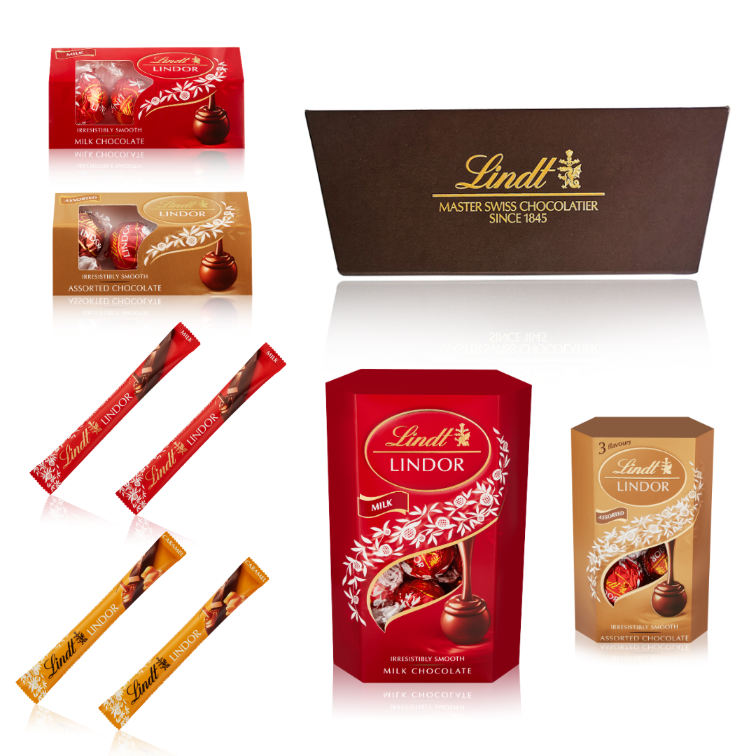 Assorted LINDOR Pre-packed Hamper Medium - Lindt Online Shop