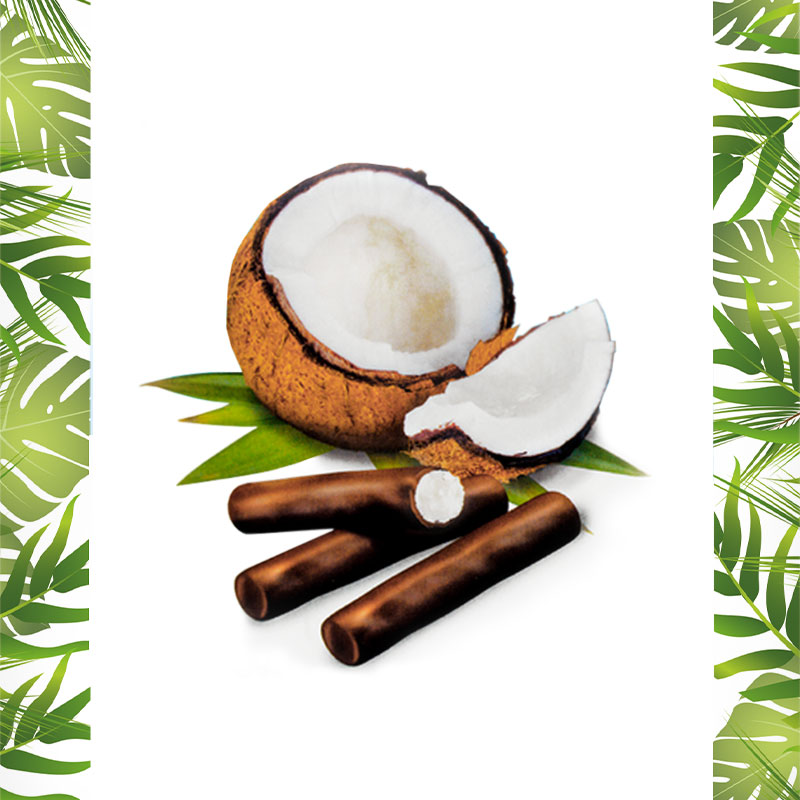 Choco Fruit Coconut Sticks 125g - Lindt Online Shop