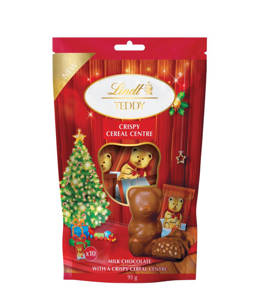 LINDT Teddy Crispy Flatbacks Bag 93g - Lindt Online Shop