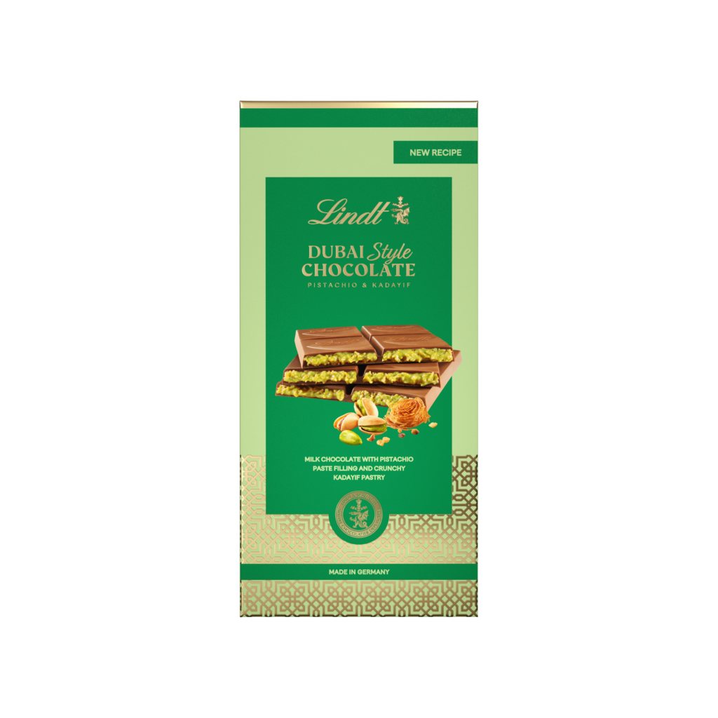 Dubai Style Slab Milk 145g - Lindt Online Shop